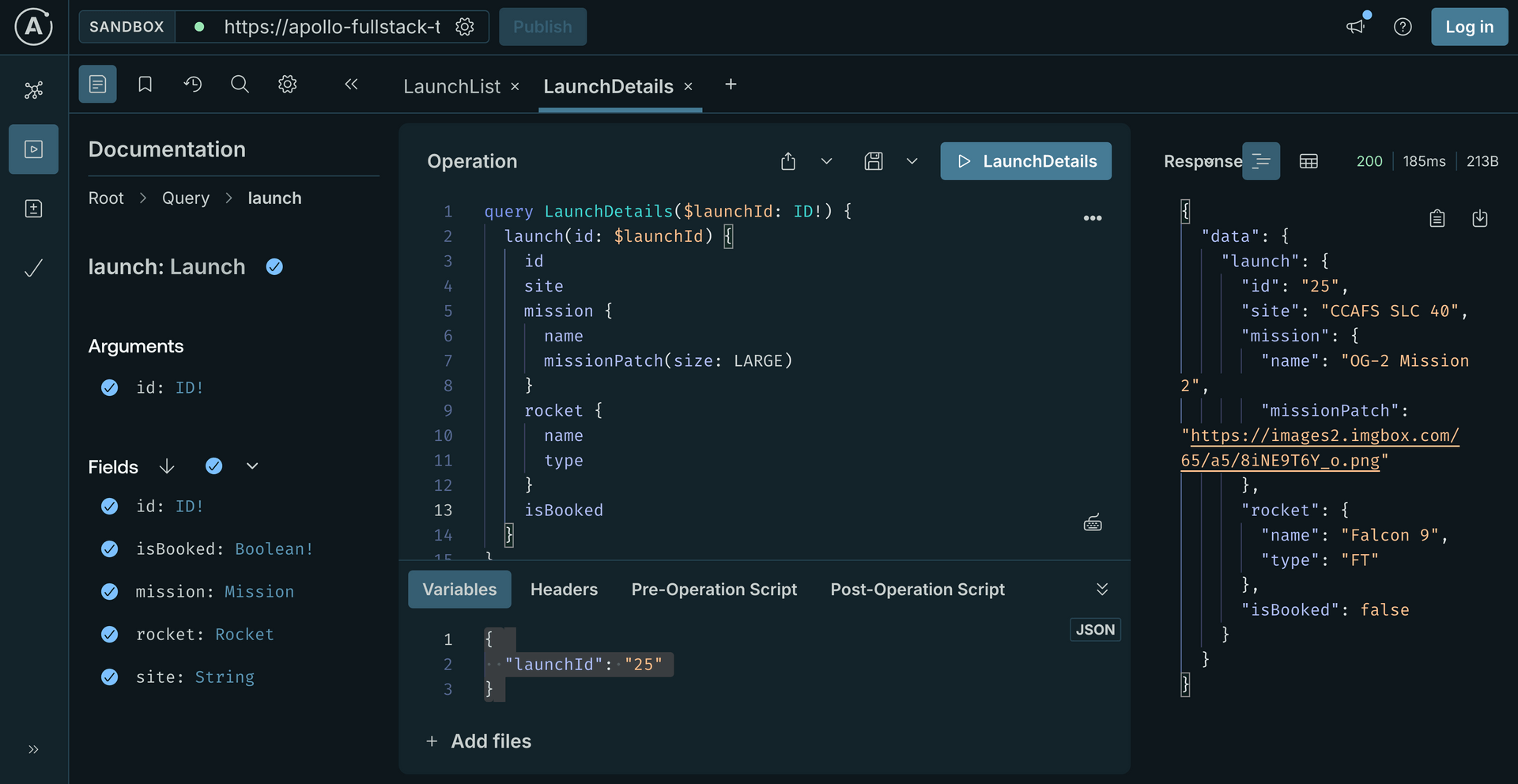 Complete the details view - GraphQL Tutorials