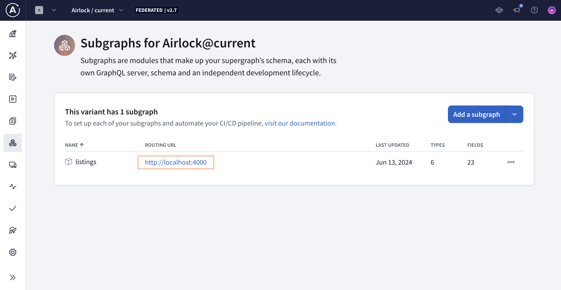 Running the router - GraphQL Tutorials