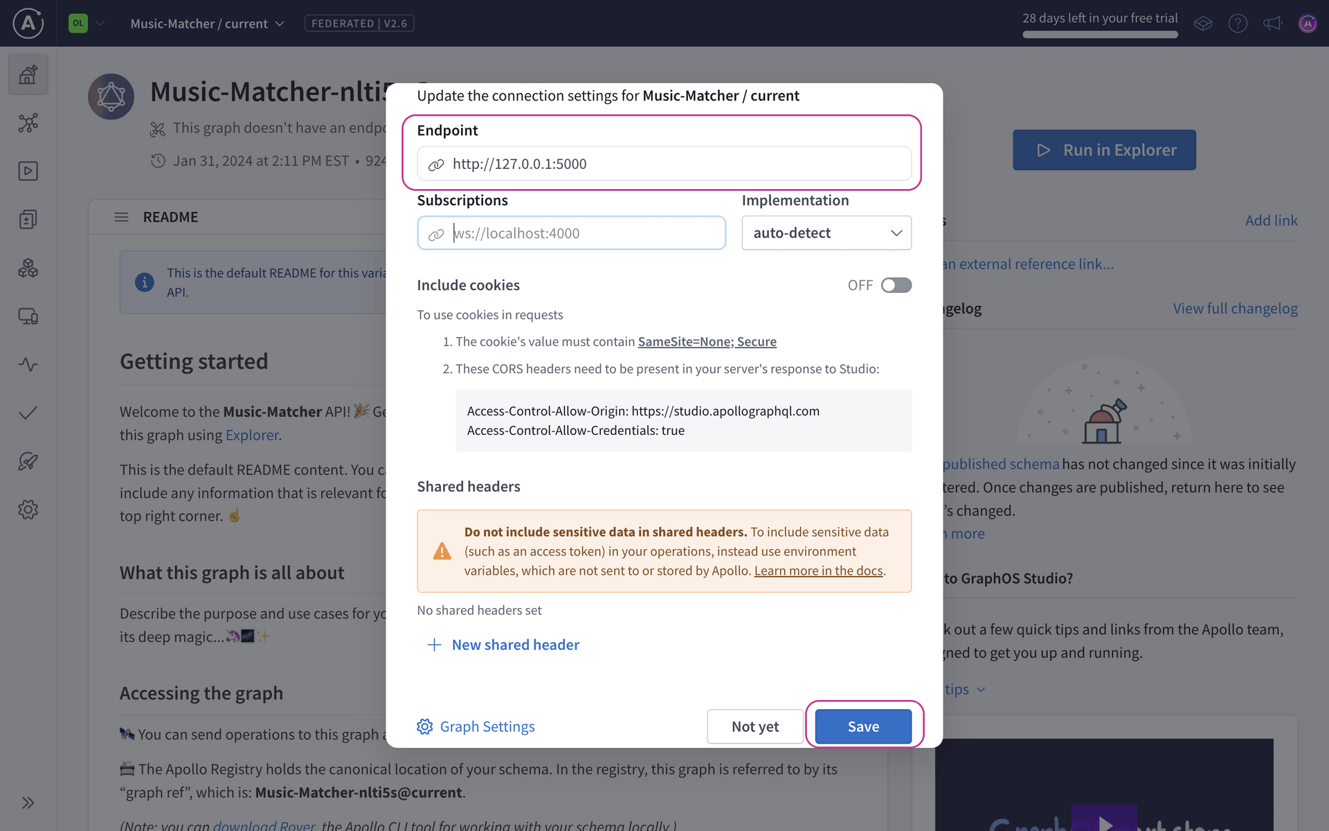 Router configuration & insights - GraphQL Tutorials