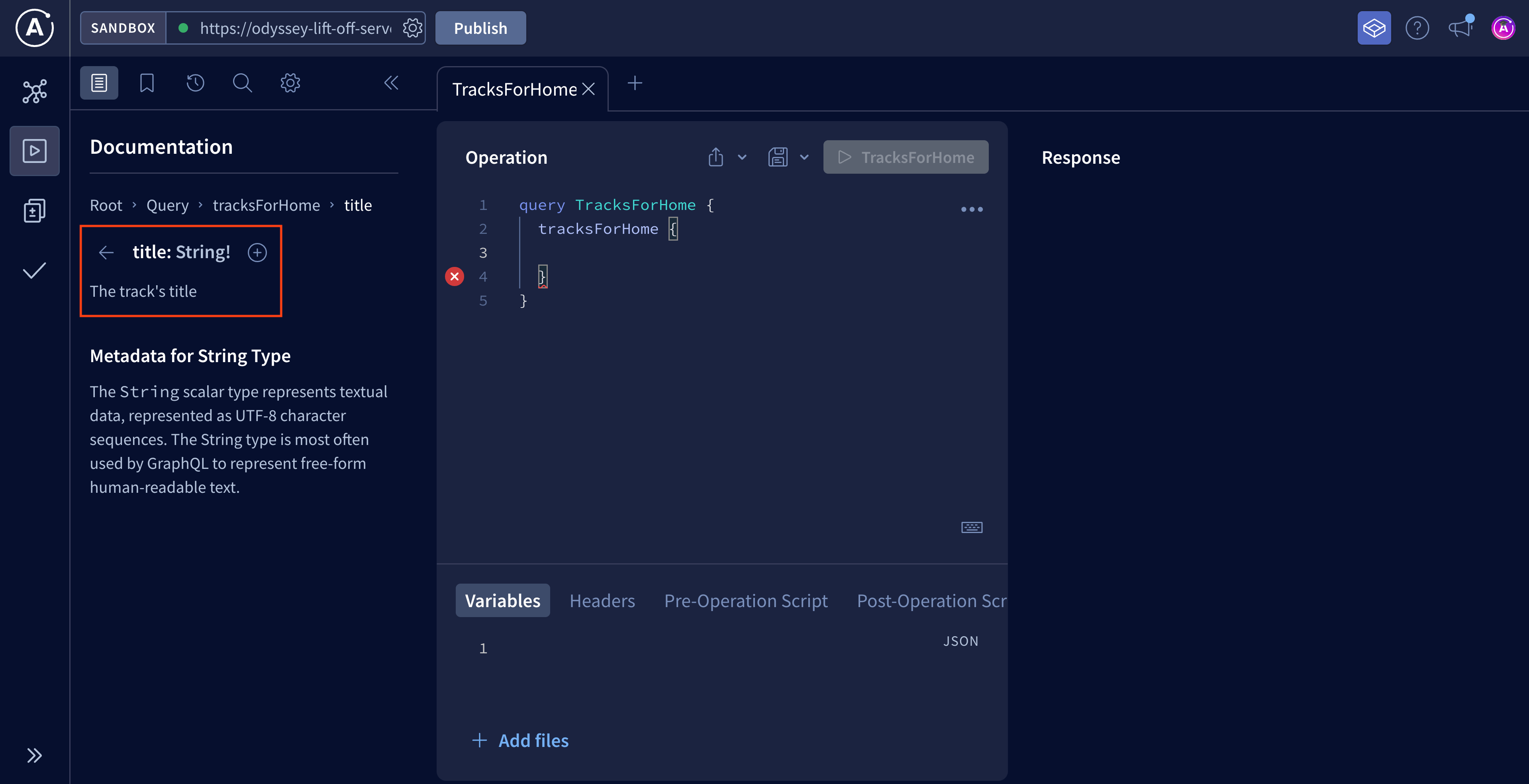 Apollo Explorer - GraphQL Tutorials