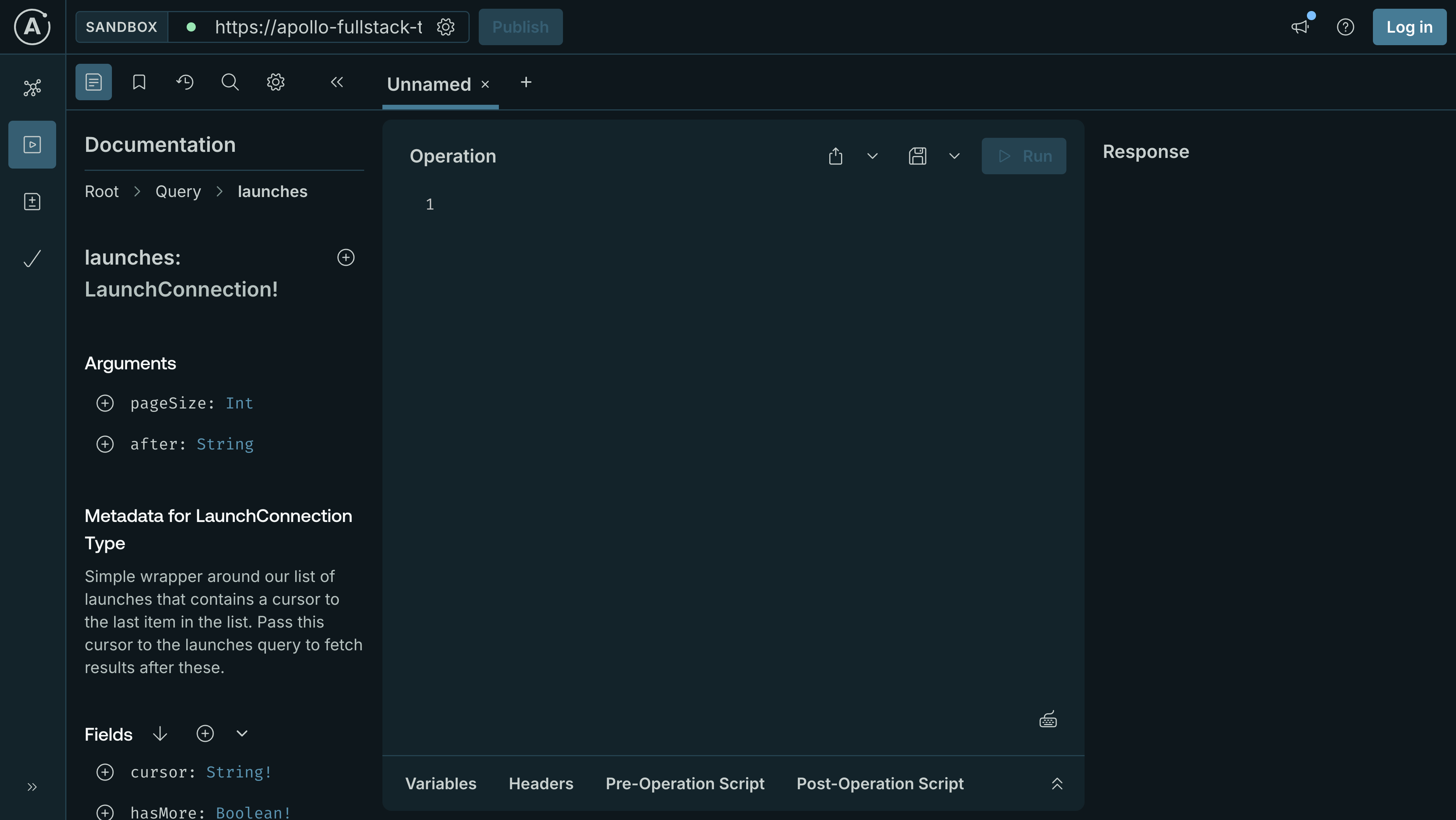 Sandbox Explorer - GraphQL Tutorials