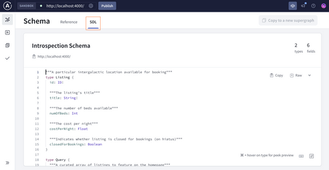 Query data through Apollo Sandbox Explorer - GraphQL Tutorials