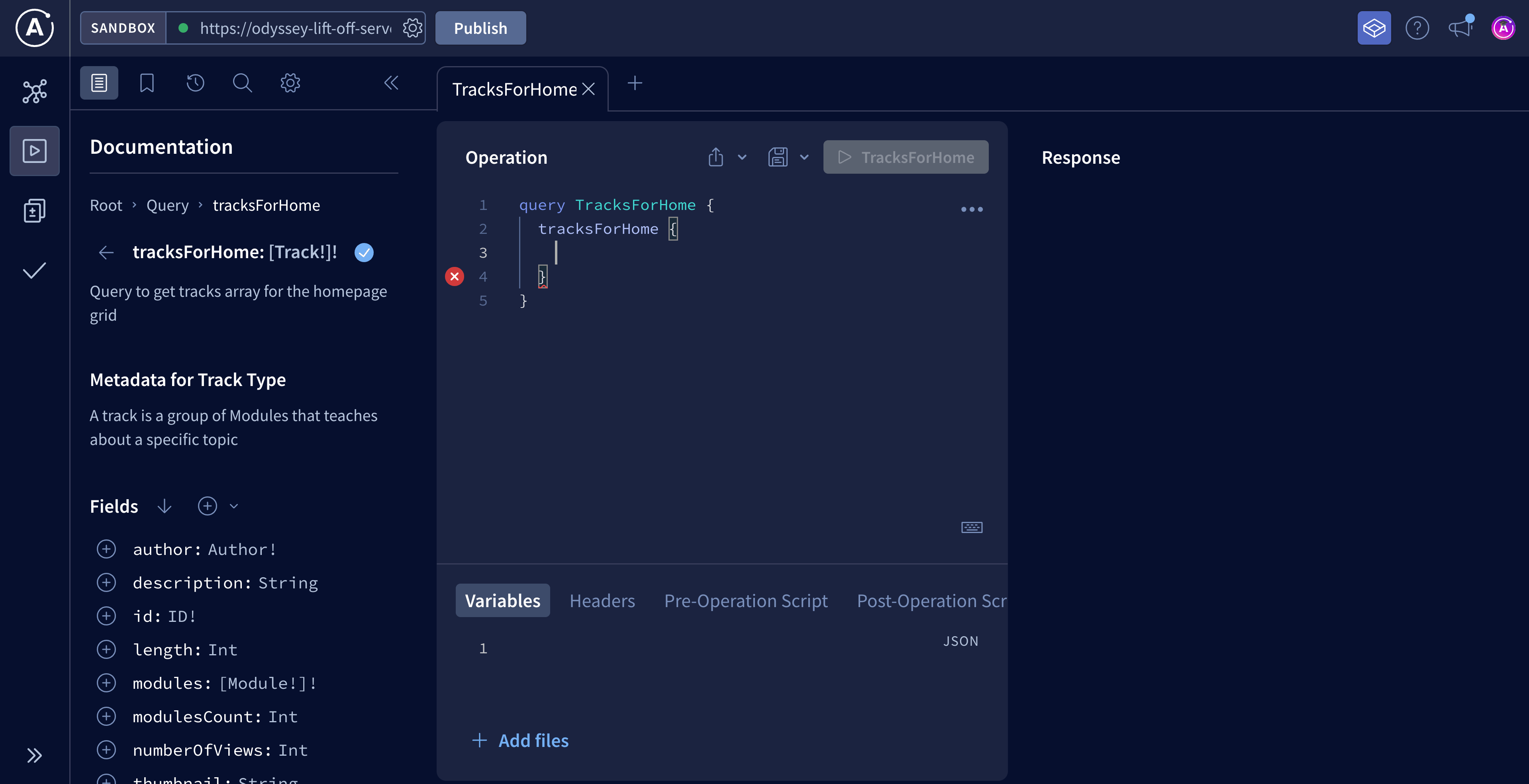 Apollo Explorer - GraphQL Tutorials