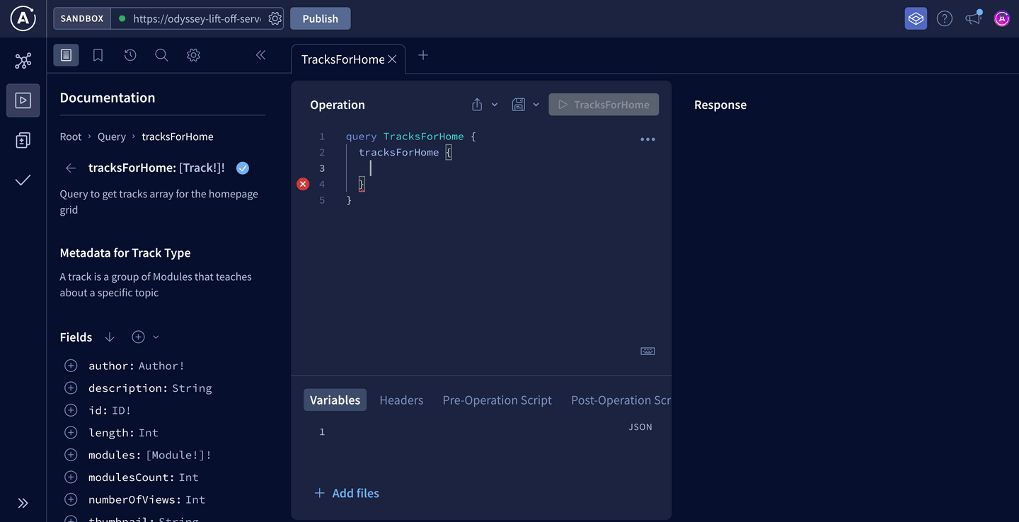 Apollo Explorer - GraphQL Tutorials