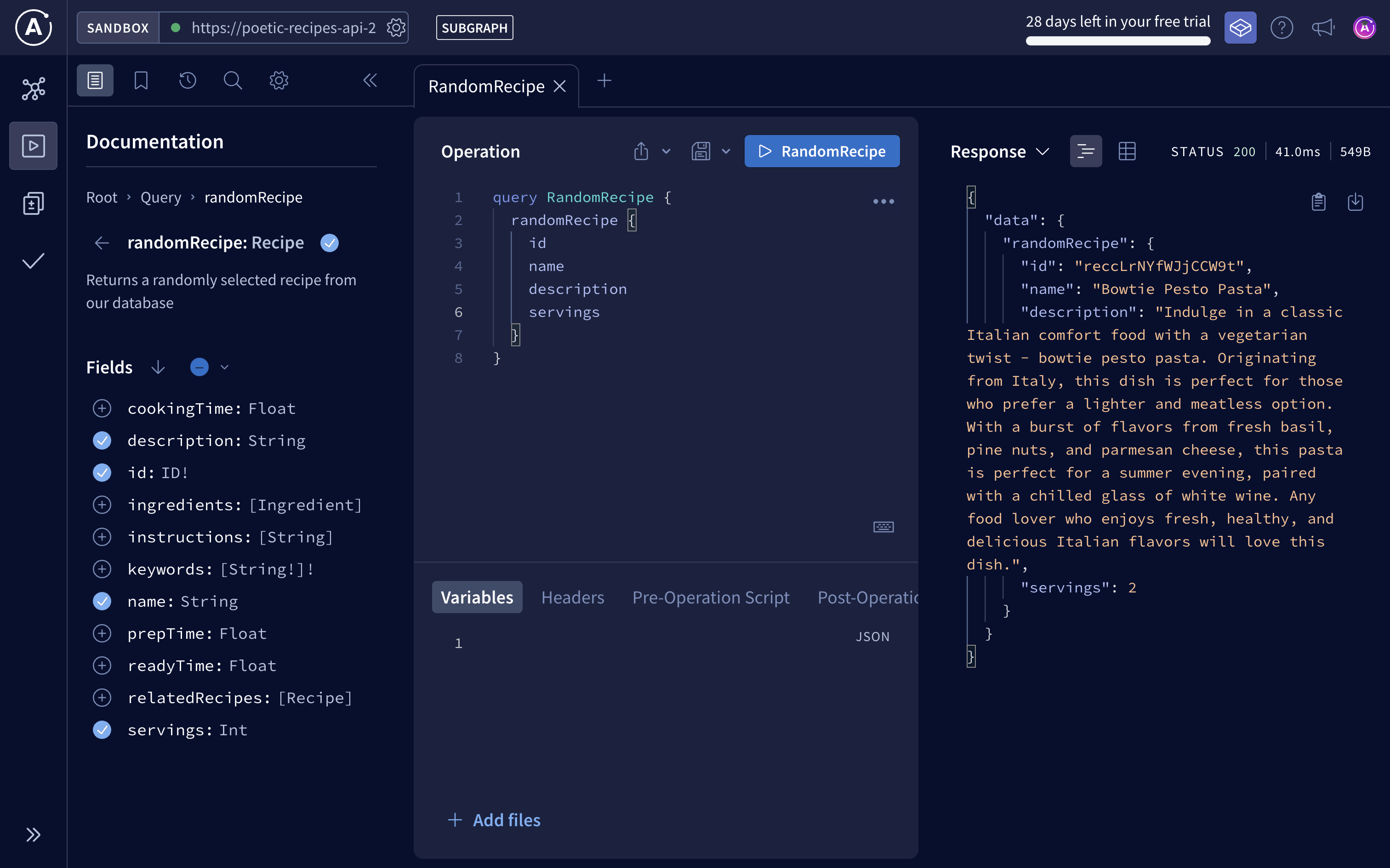 Adding a subgraph - GraphQL Tutorials