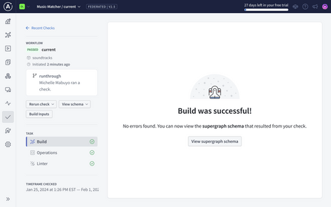 Schema checks - GraphQL Tutorials