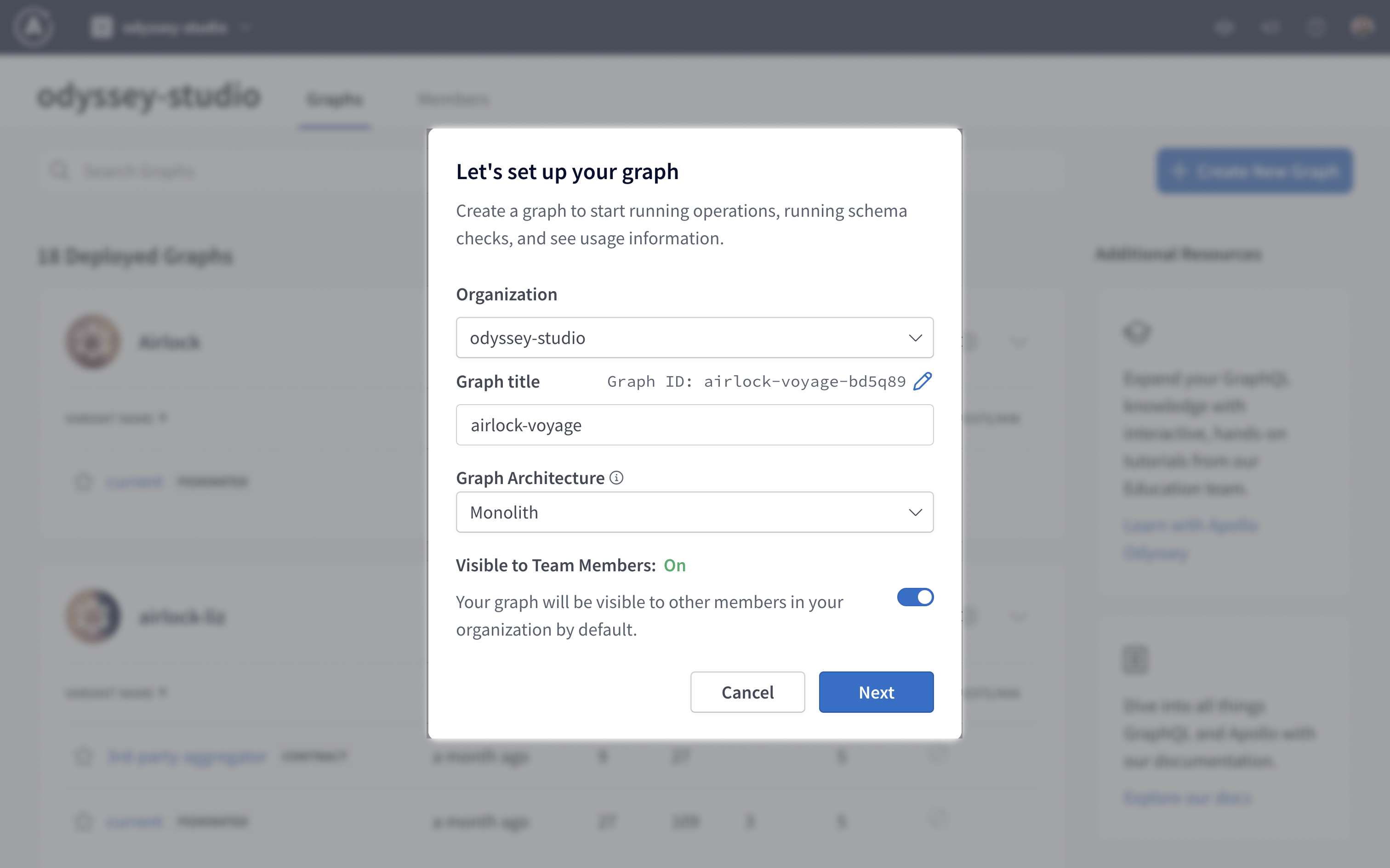 Monolith graph setup - GraphQL Tutorials