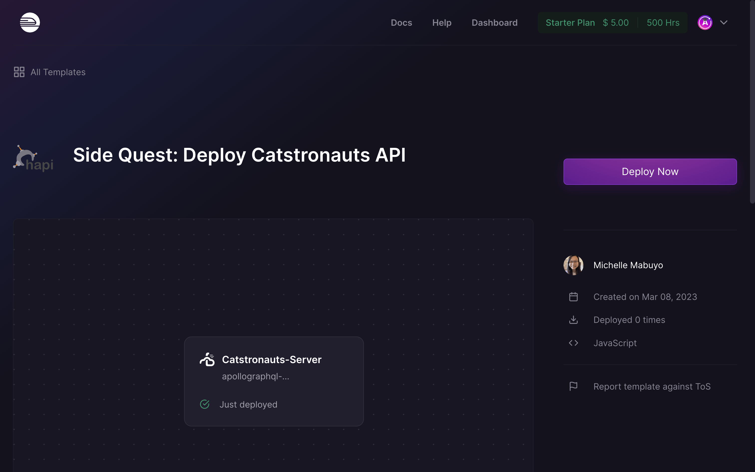 Deploying Apollo Server - GraphQL Tutorials