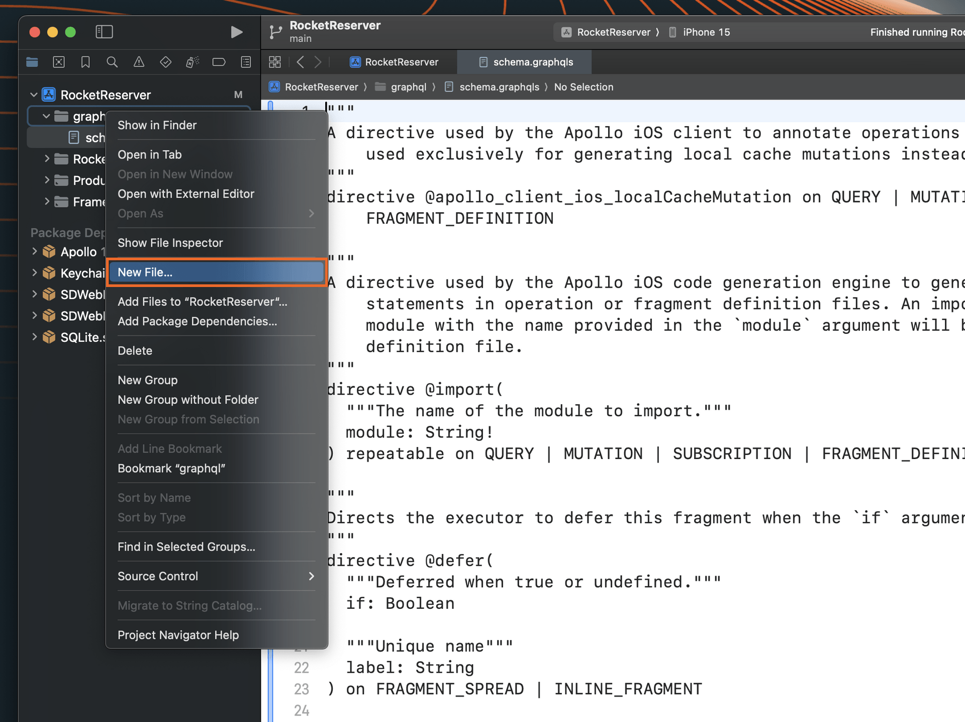 Add the GraphQL schema - GraphQL Tutorials