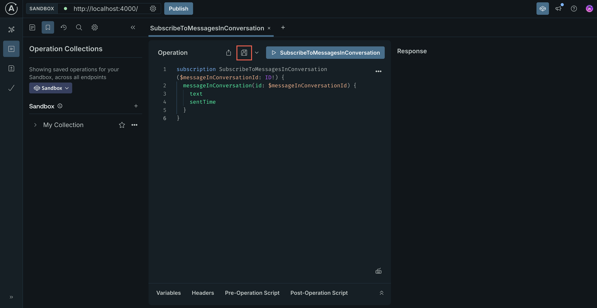 Setting up subscriptions - GraphQL Tutorials