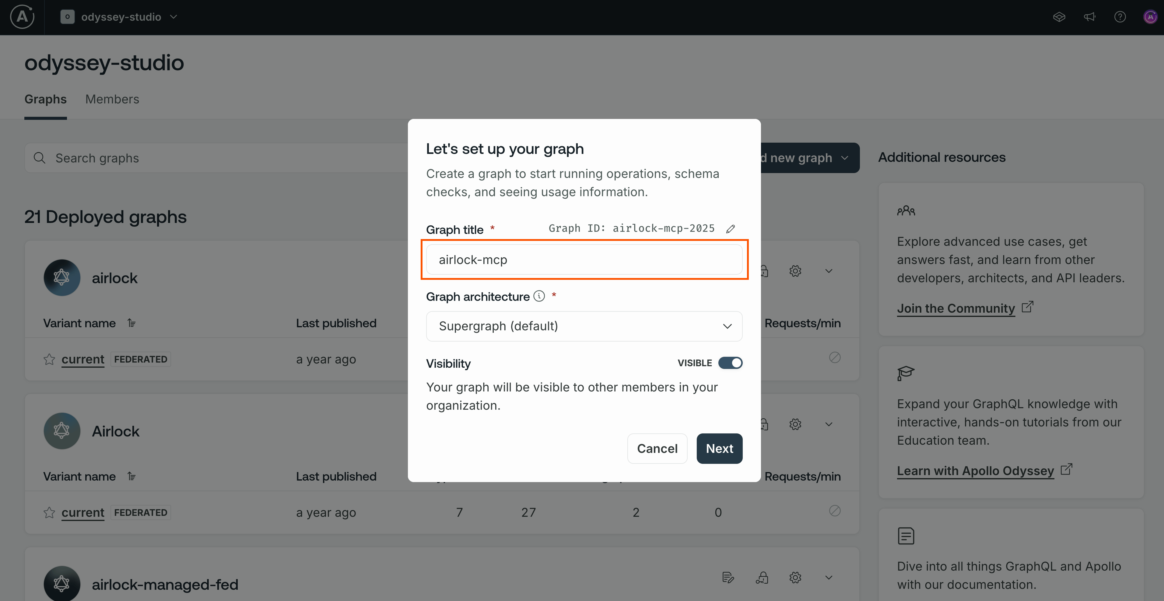 Creating a graph in GraphOS and running the MCP server - GraphQL Tutorials