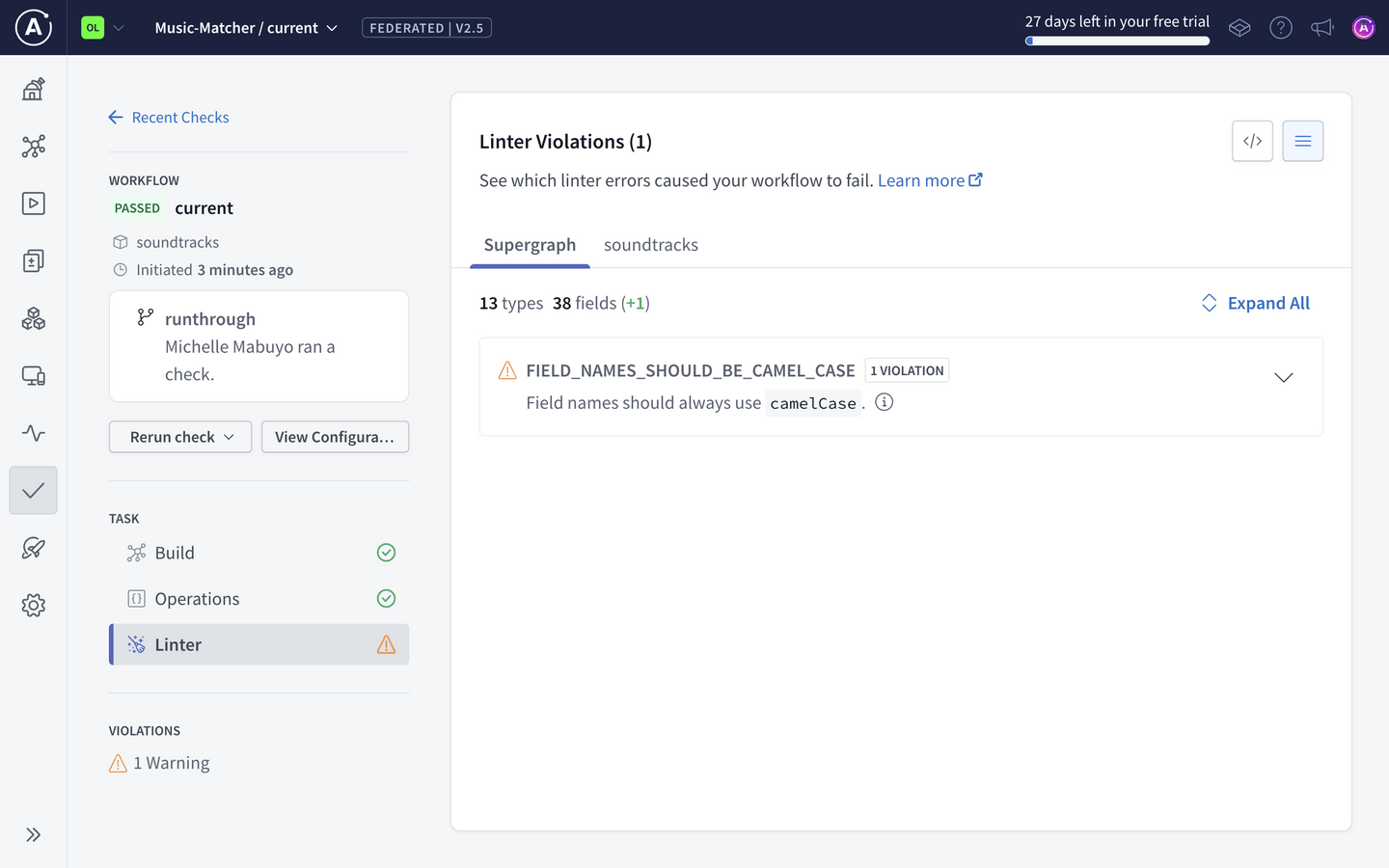 Schema checks - GraphQL Tutorials